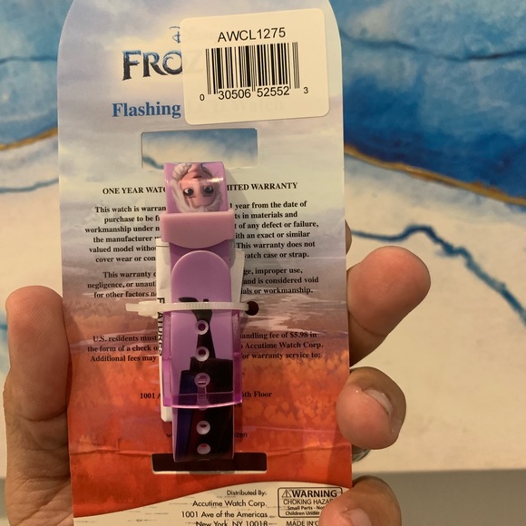 Disney | Accessories | Disney Frozen 2 Anna And Elsa Light Up Watch ...